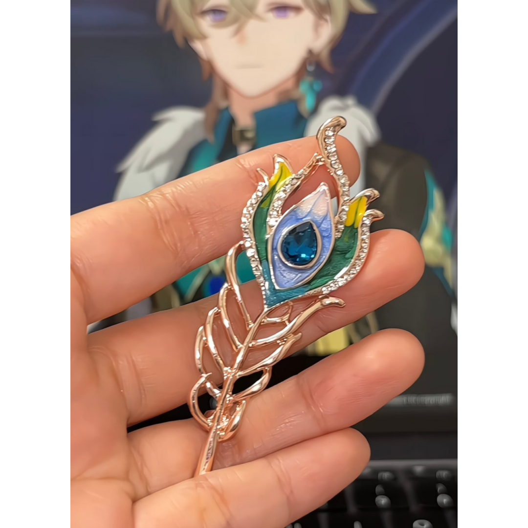 Aventurine Inspired Brooch – MMT JEWEL