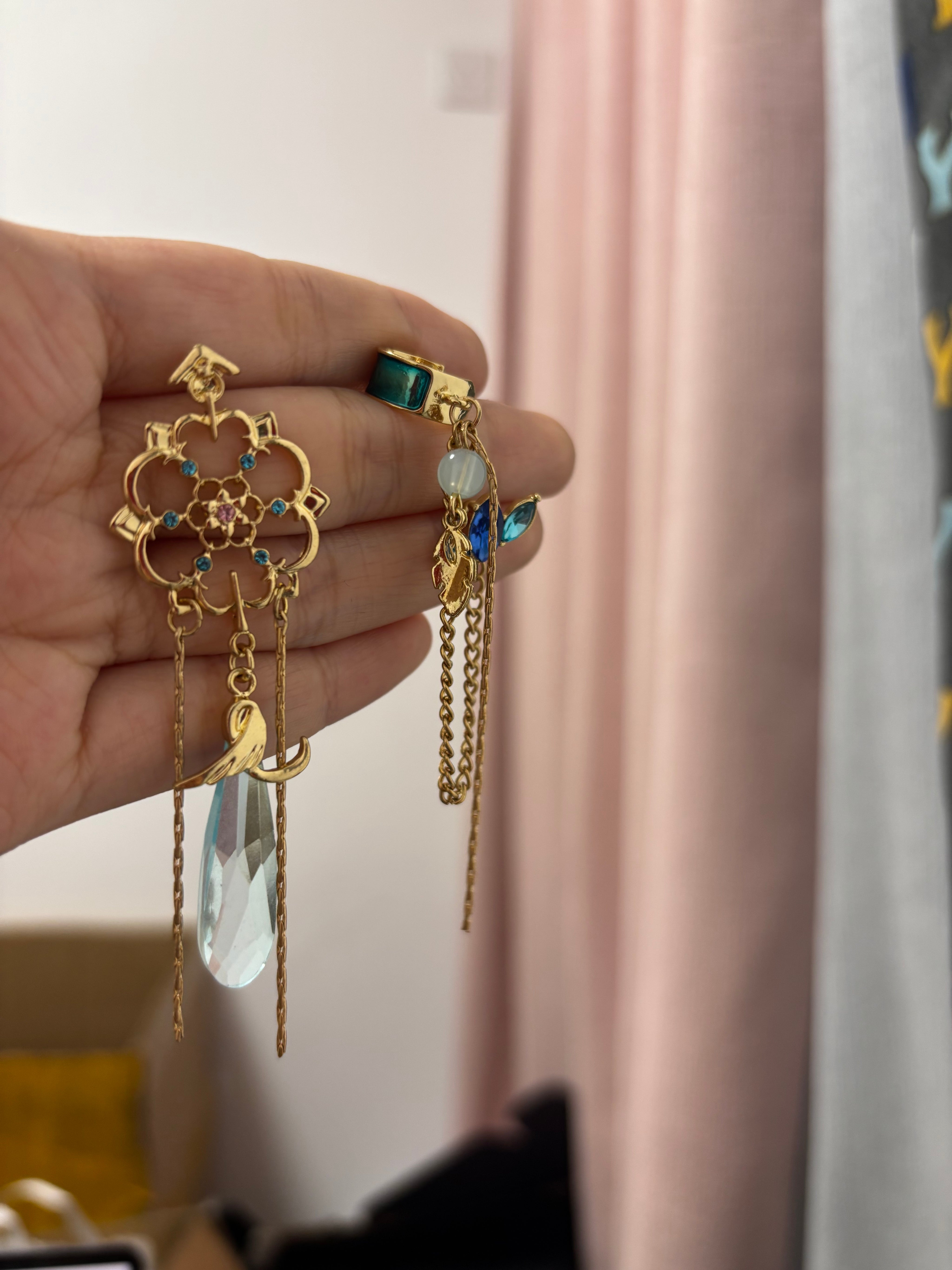 Wanderer Designer Blue Scaramouche Genshin Impact Earring – MMT JEWEL