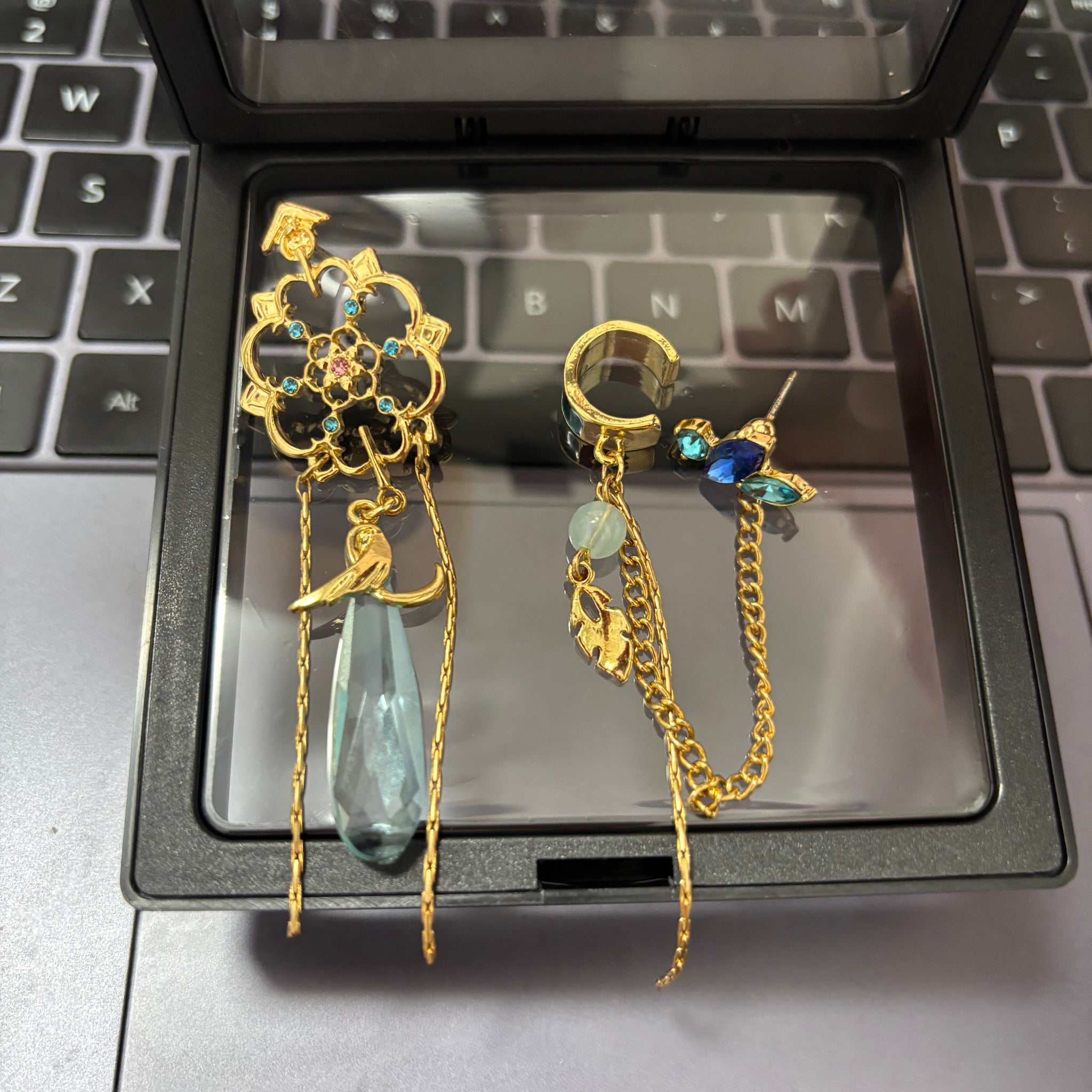 Wanderer Designer Blue Scaramouche Genshin Impact Earring – MMT JEWEL